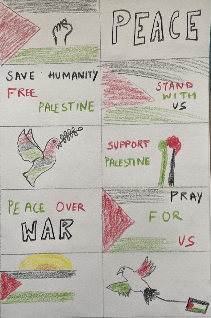 RAISING VOICE THROUGH FLAG SIGNS – ART 181