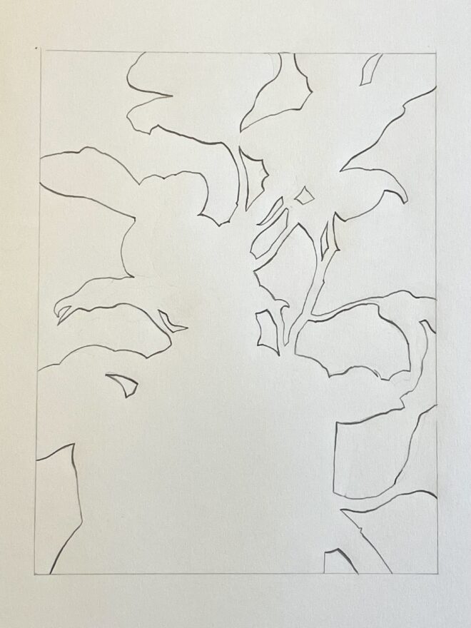 Negative Shapes – Art by Jillian Keranen