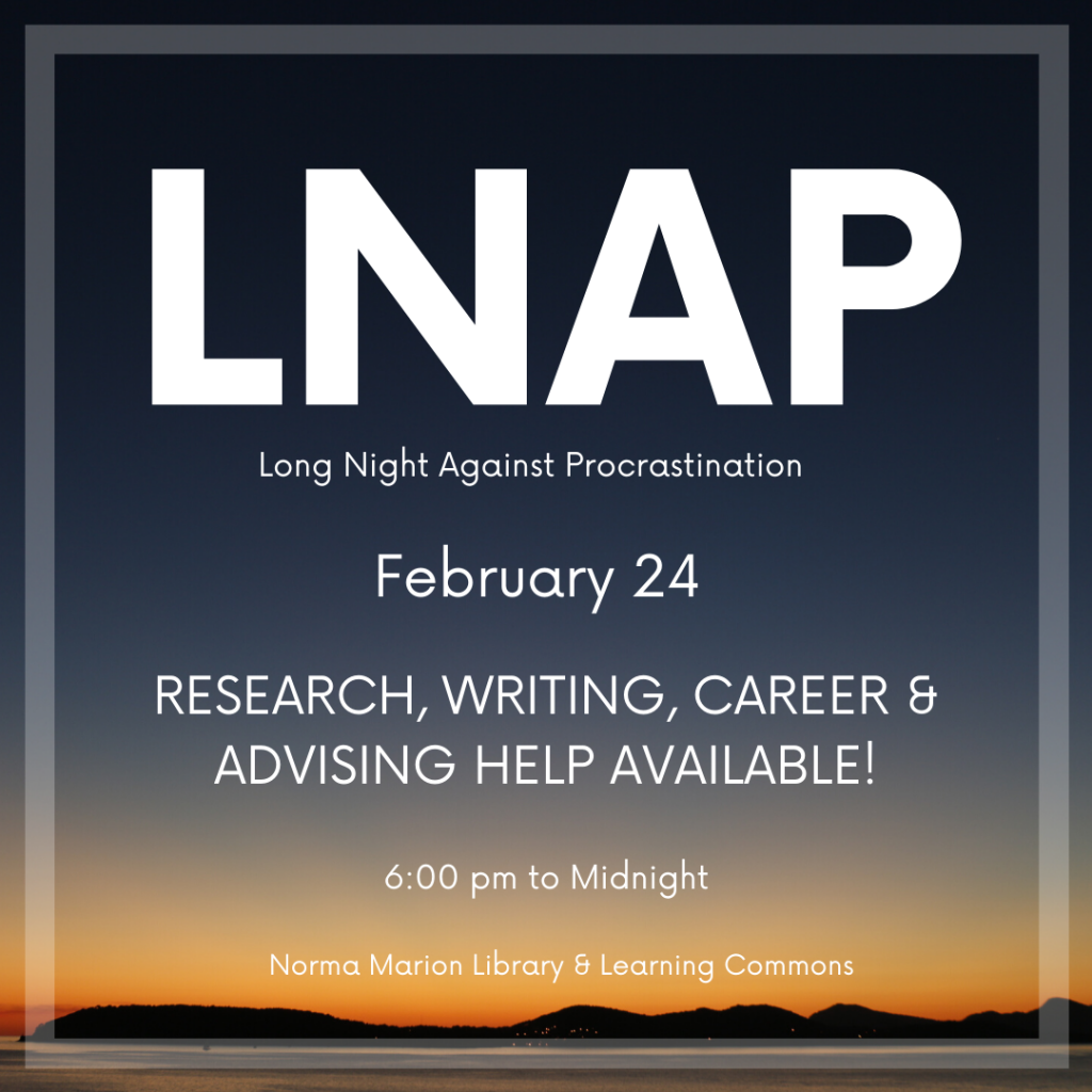 Your LNAP Event Line-Up – February 24 – Alloway Library News