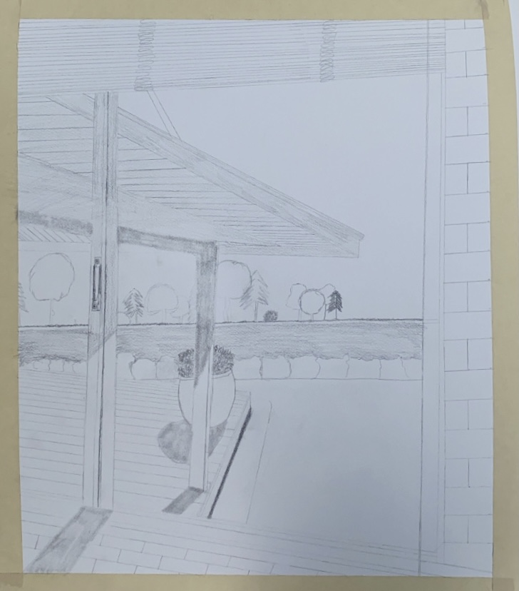 VC8-1- Exploring Perspective Line Drawing | Sophie's Portfolio