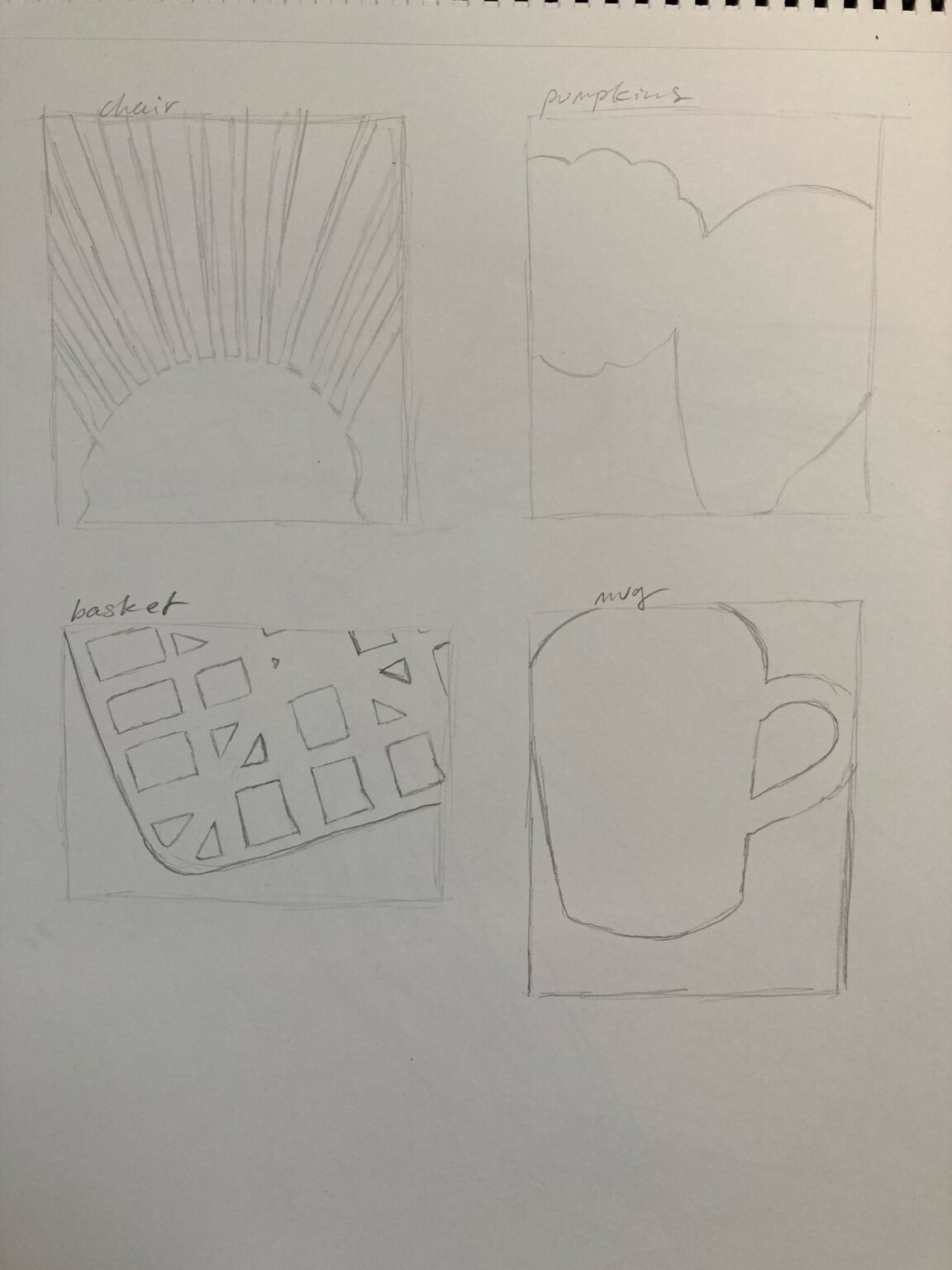 negative space drawing practice – zoe towne